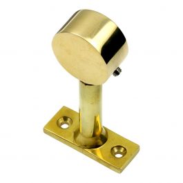 Straight Open Bracket - End - 25mm Diameter - Adjustable - Polished ...