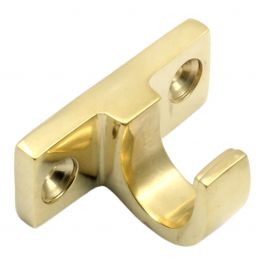 Support Bracket Ø13mm - Polished Brass House of Brass Ltd