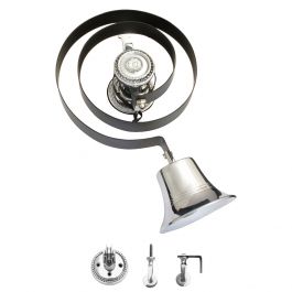 Butlers Bell & Pulleys - Polished Chrome House of Brass Ltd